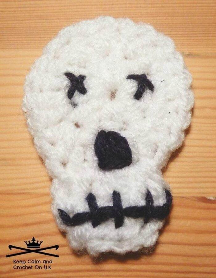 Easy Skull Applique - Bepatterns