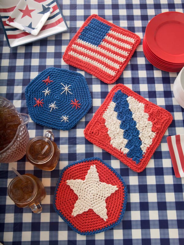 Independence Day Table Mats - BePatterns