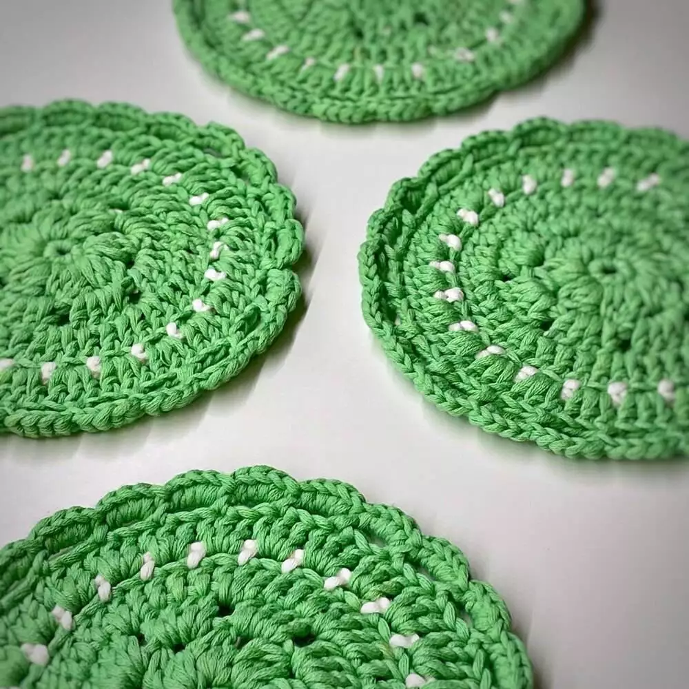 "DIY Crochet Coasters: Perfect Summer Crafting Project" - Free Crochet ...