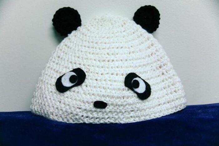 Free crochet Panda Hat pattern - BePatterns