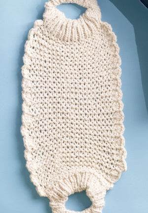 Free crochet Back Scrubber Pattern - BePatterns