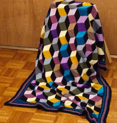 Free crochet Knitted Blocks patterns - BePatterns