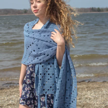 Crochet Stillwater Wrap - Free Crochet patterns