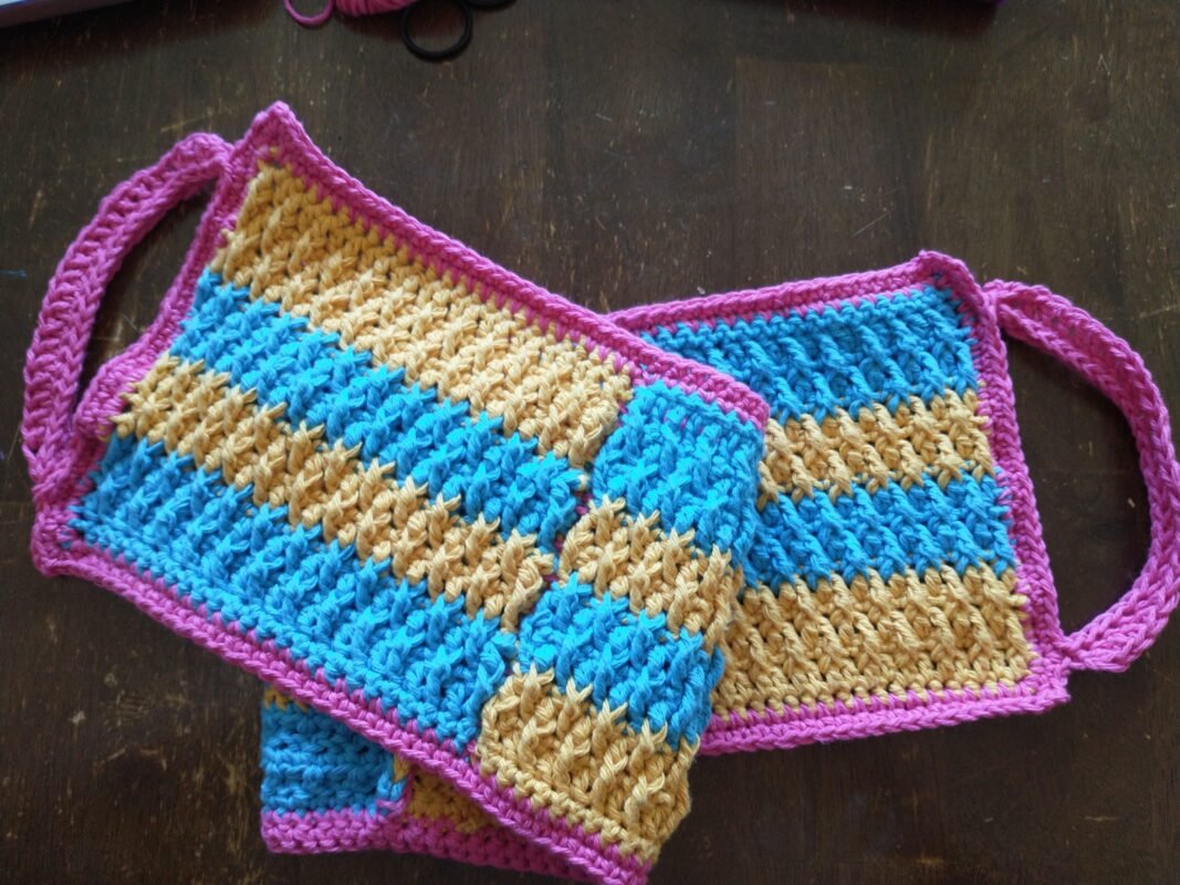 Knitting Back Scrubber Pattern - BePatterns