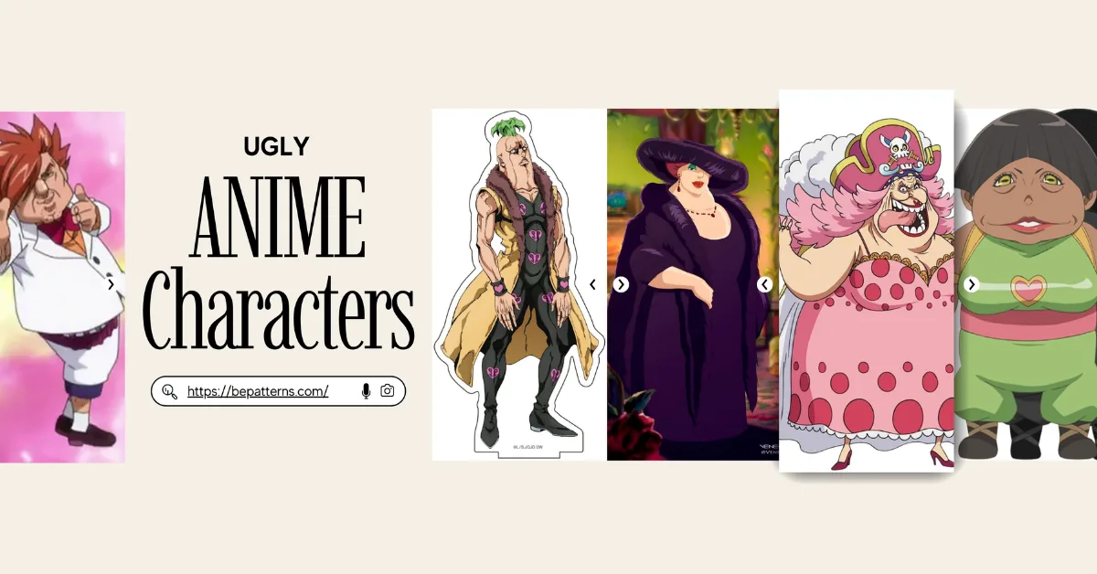 Top 10 Ugly Anime Characters That Shocked Fans